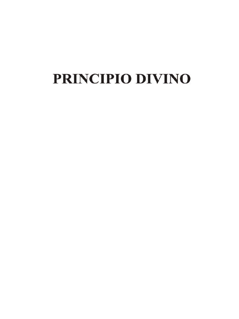Libro Principio Divino 3 Colores New | PDF | Religión y espiritualidad