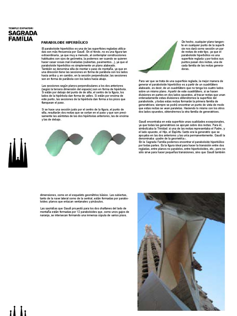 paraboloide hiperbolico | Geometria plana) | Espacio