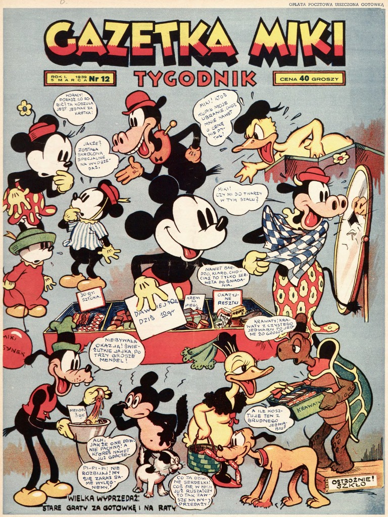 Gazetka Miki #12 (1939) | PDF