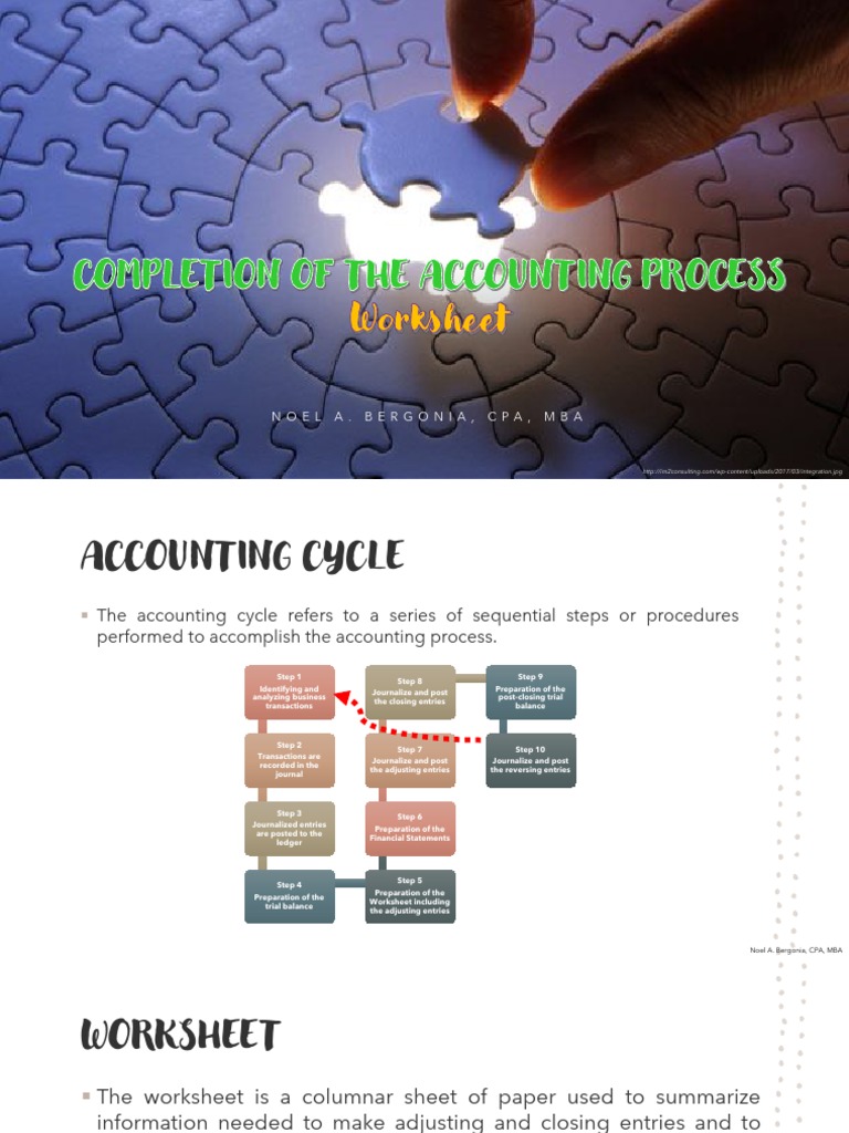 5.1 Worksheet Accounting | PDF | Debits And Credits | Corporations