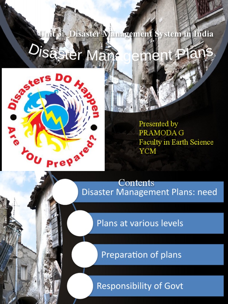Disaster Management System | PDF | Emergency Management | Disaster Risk ...
