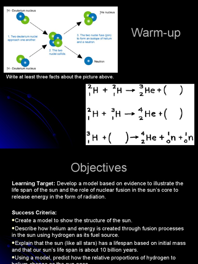 The Sun | PDF | Sun | Nuclear Fusion