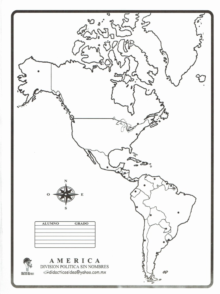 America Division Politica Sin Nombres | PDF