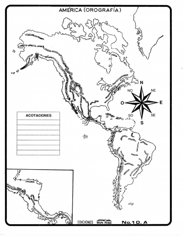 America Orografia Sin Nombres | PDF