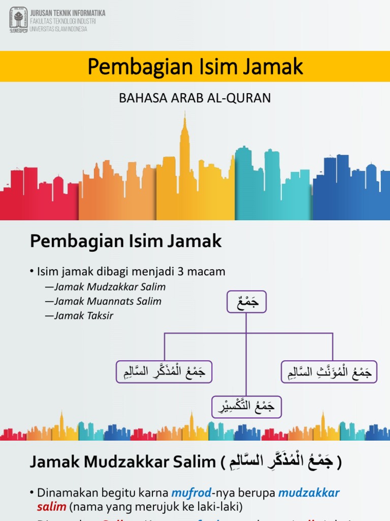 Pembagian Isim Jamak dalam Bahasa Arab | PDF