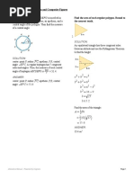 Geometry Cheat Sheet 4 2d Shapes Formulas | PDF | Area | Rectangle