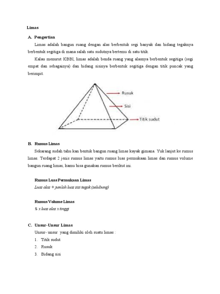Limas | PDF | Metode & Bahan Ajar