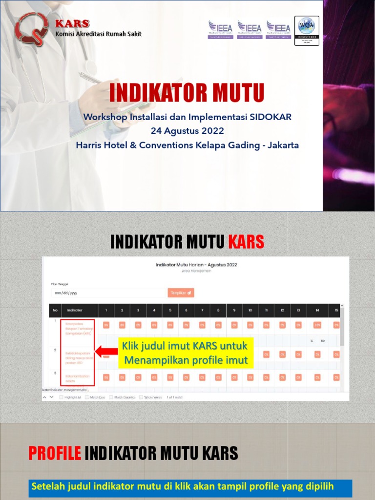 Workshop Implementasi SIDOKAR | PDF | Bisnis | Pengelolaan Keuangan & Uang