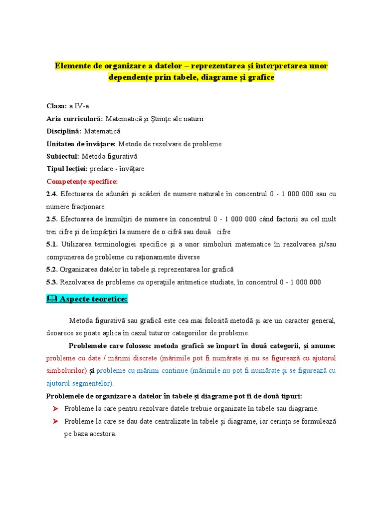 PROIECT MATEMATICA-Elemente de Organizare A Datelor | PDF