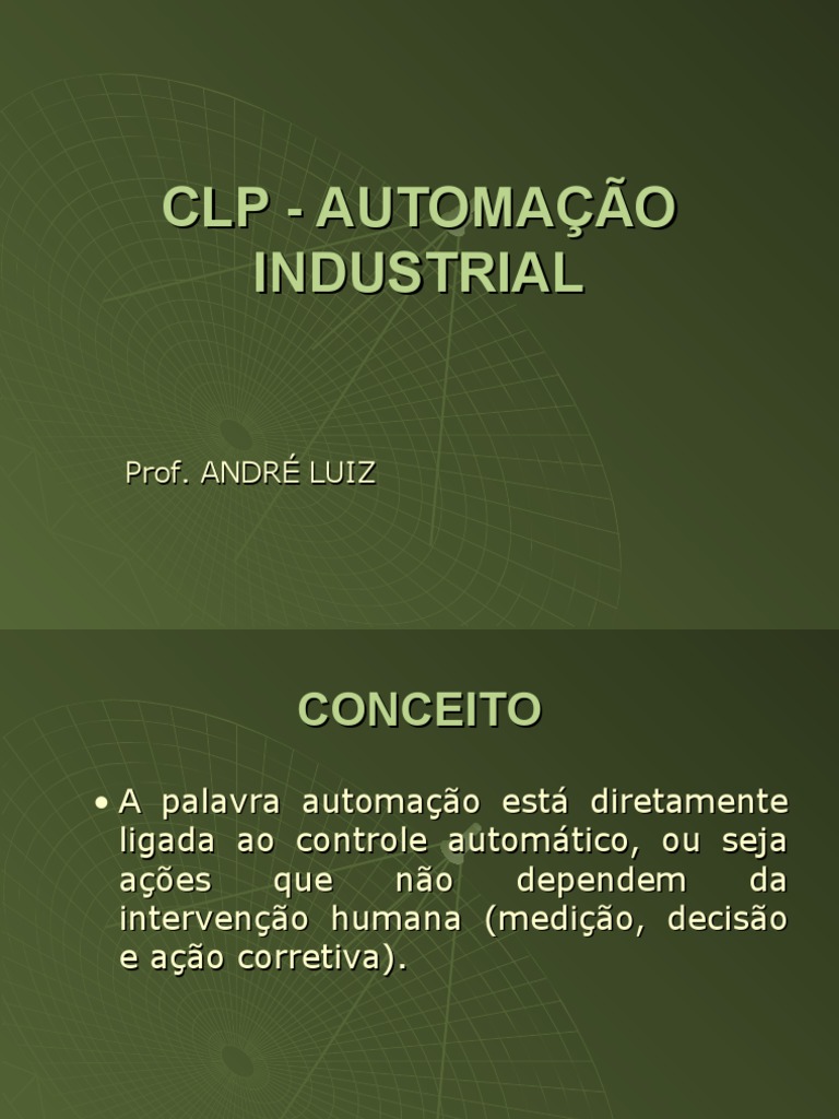 Automação - CLP - Programação Ladder | PDF | Controlador lógico ...