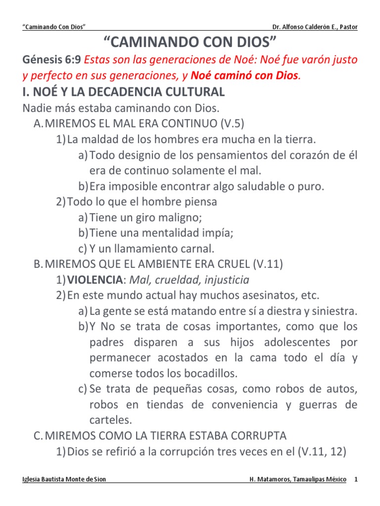 Caminando Con Dios | PDF