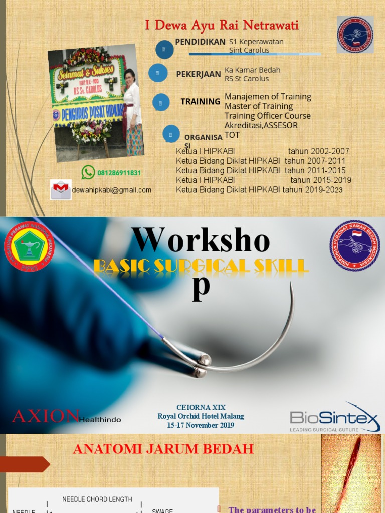Basic Surgical Skill Biosintex - AXION Fix | PDF