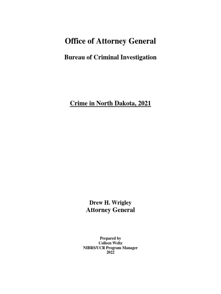 2021 Crime Report | PDF | Theft | Crimes