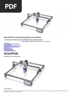 User Manual of SCULPFUN S6&S9 Series 8.31 | PDF | Icon (Computing) | Engraving