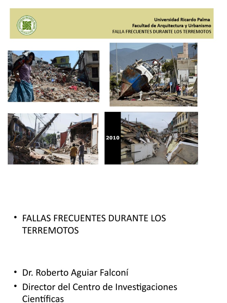 Fallas Estructurales en Terremotos | PDF