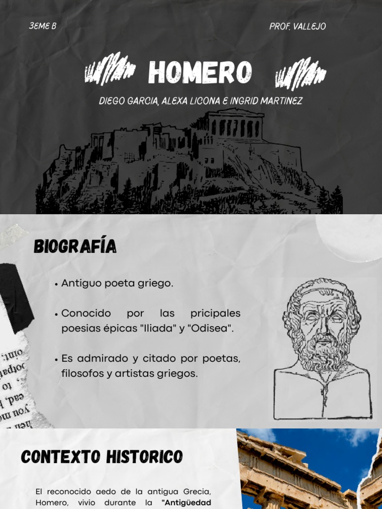 Homero | PDF | Homero | Ilíada