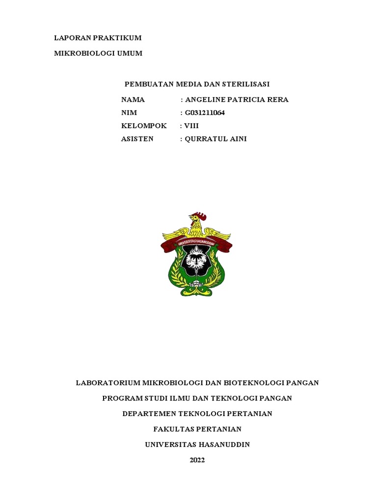 Laporan Praktikum - Mikrobiologi Umum | PDF