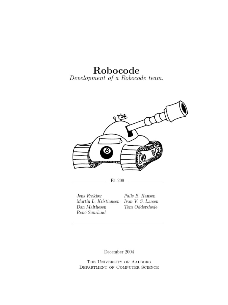 Robocode | PDF | Bayesian Network | Machine Learning