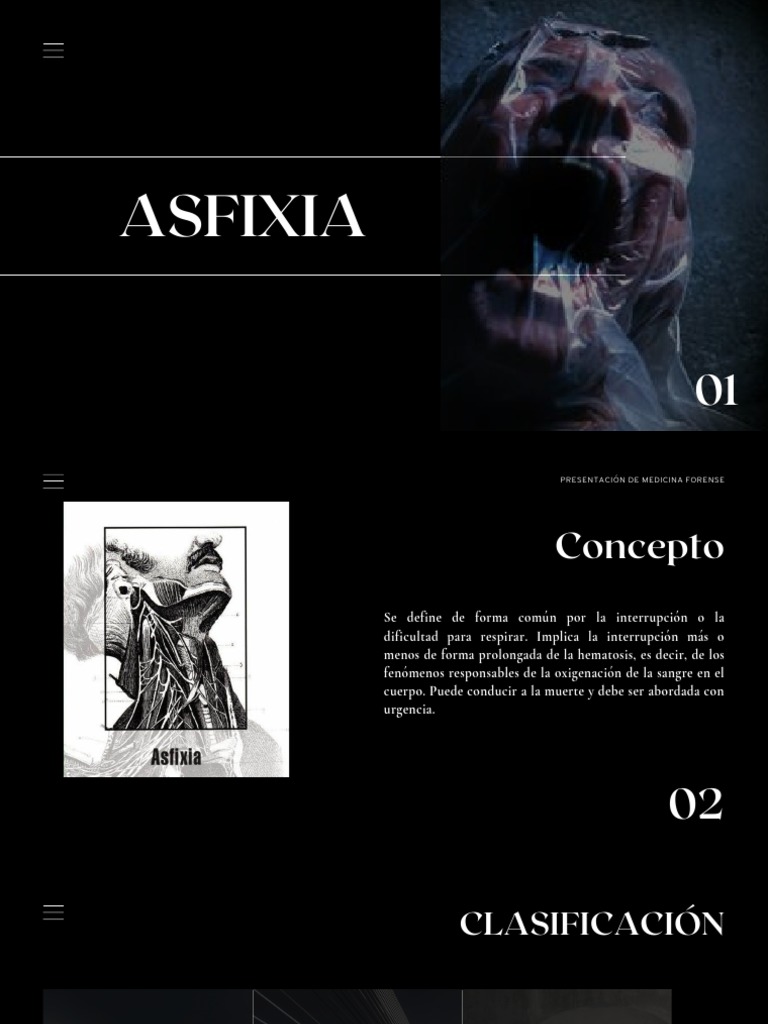 ASFIXIA | PDF | Pulmón | Sistema respiratorio