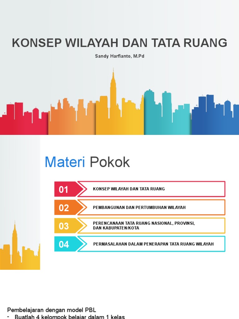 Konsep Wilayah Dan Tata Ruang | PDF | Politik