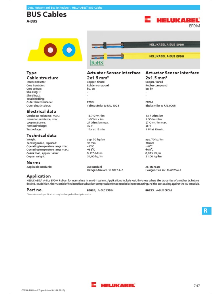ASi BUS | Download Free PDF | Electrical Resistance And Conductance ...