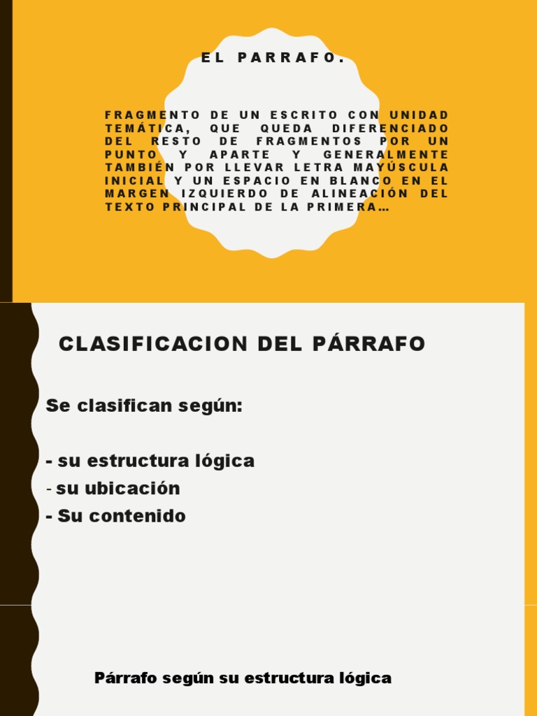 Tipos y Estructuras de Párrafos | PDF | Vino