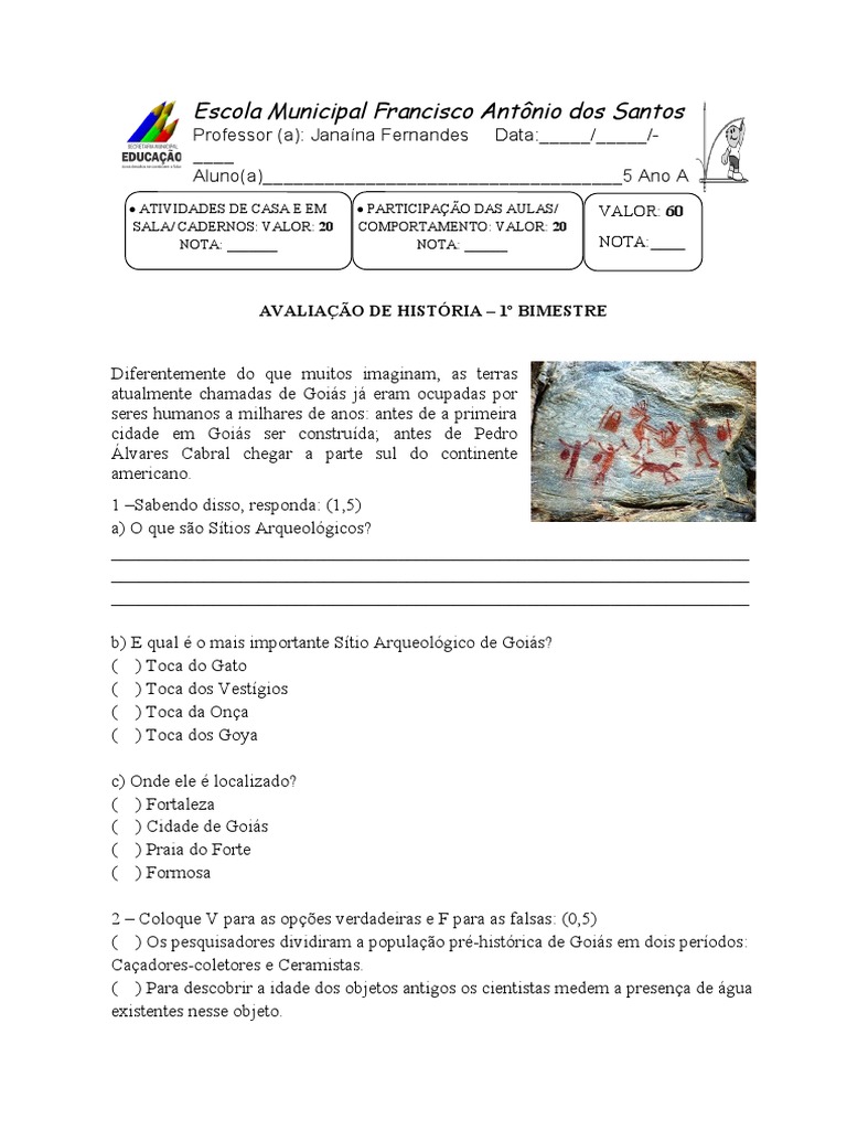 5 Ano Historia Pdf