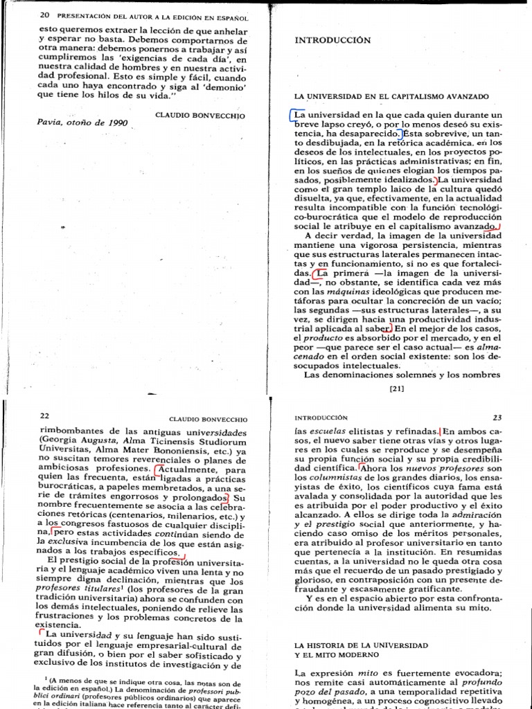 El Mito de La Universidad PDF | PDF