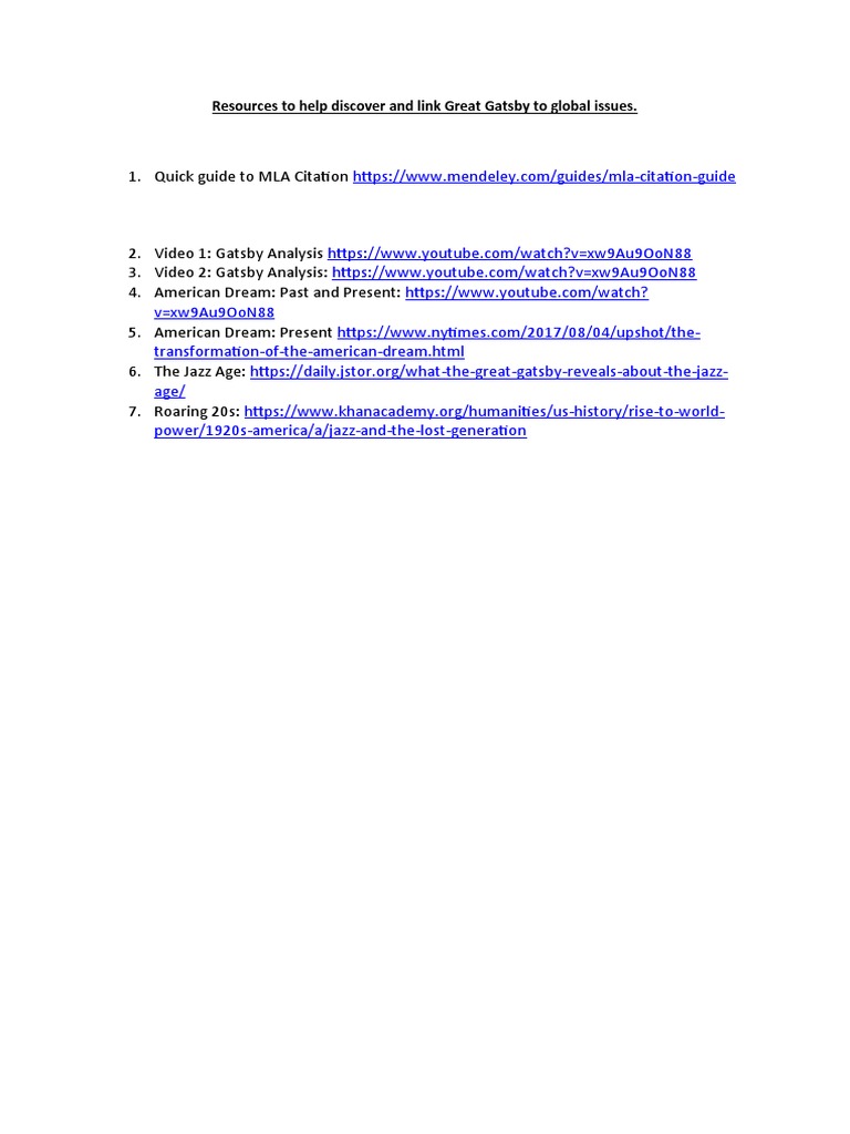 11IB Resource Guide | PDF