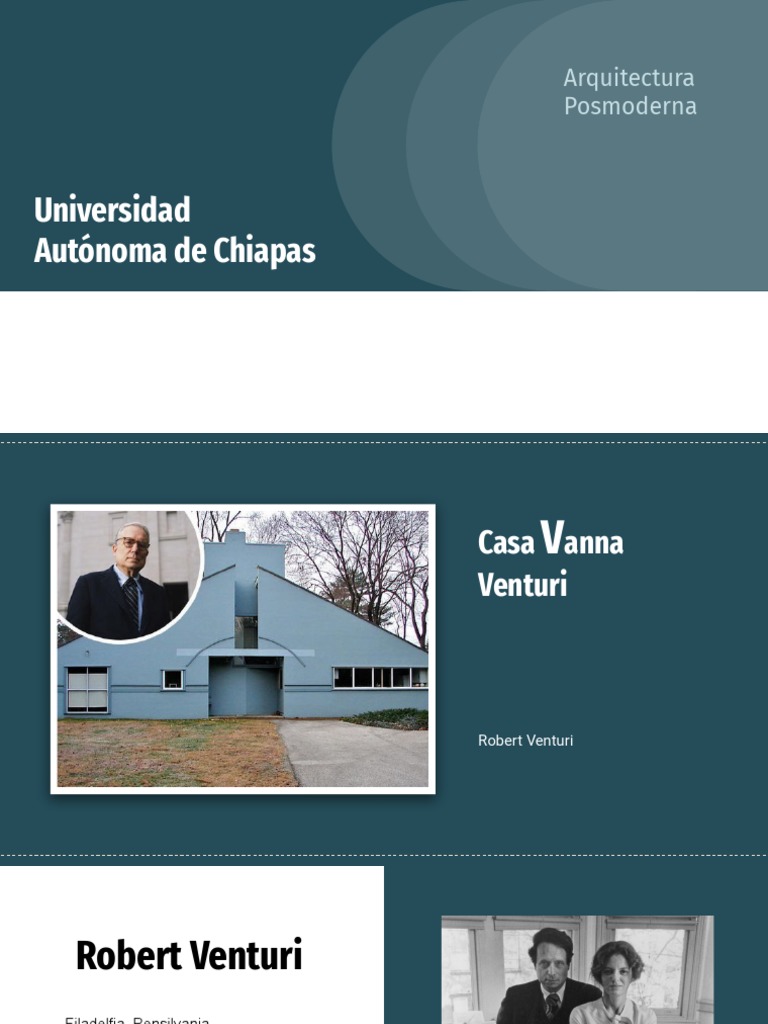 VENTURI | PDF | Diseño arquitectonico | Arquitectura