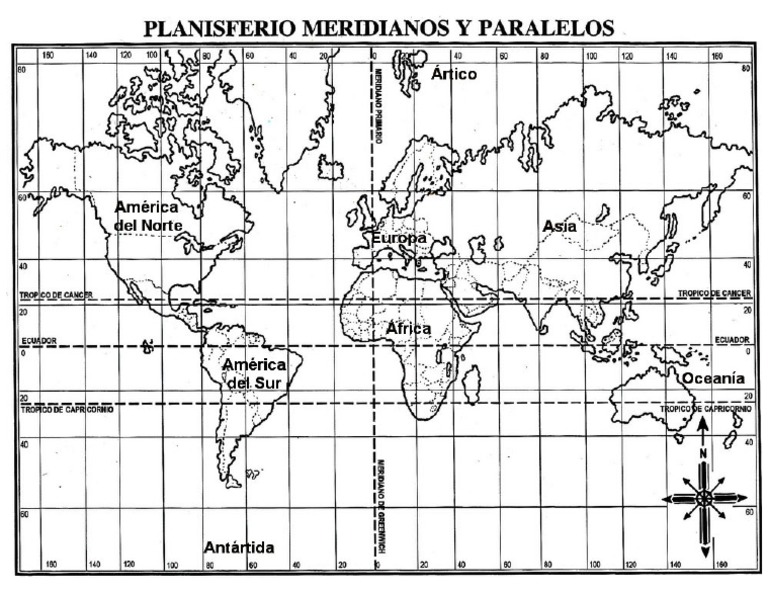Planisferio Con Nombres Pdf