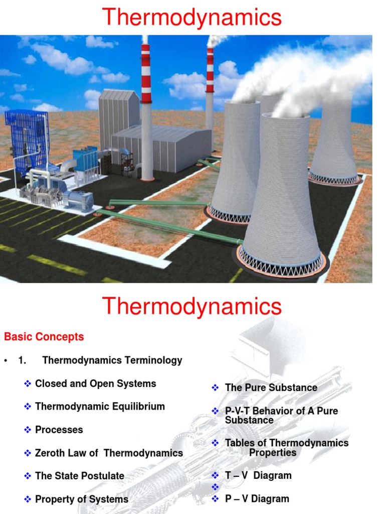 Lecture 01 Fundamentals of Thermodynamics 1a | PDF | Phase (Matter ...