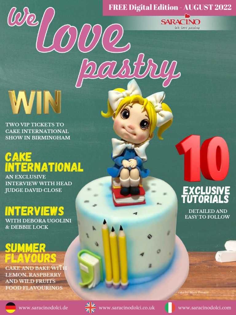 Saracino We Love Pastry Free Monthly Magazine August 2022 | PDF | Cakes ...