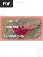 Sahumerios | PDF | Incienso | Perfume