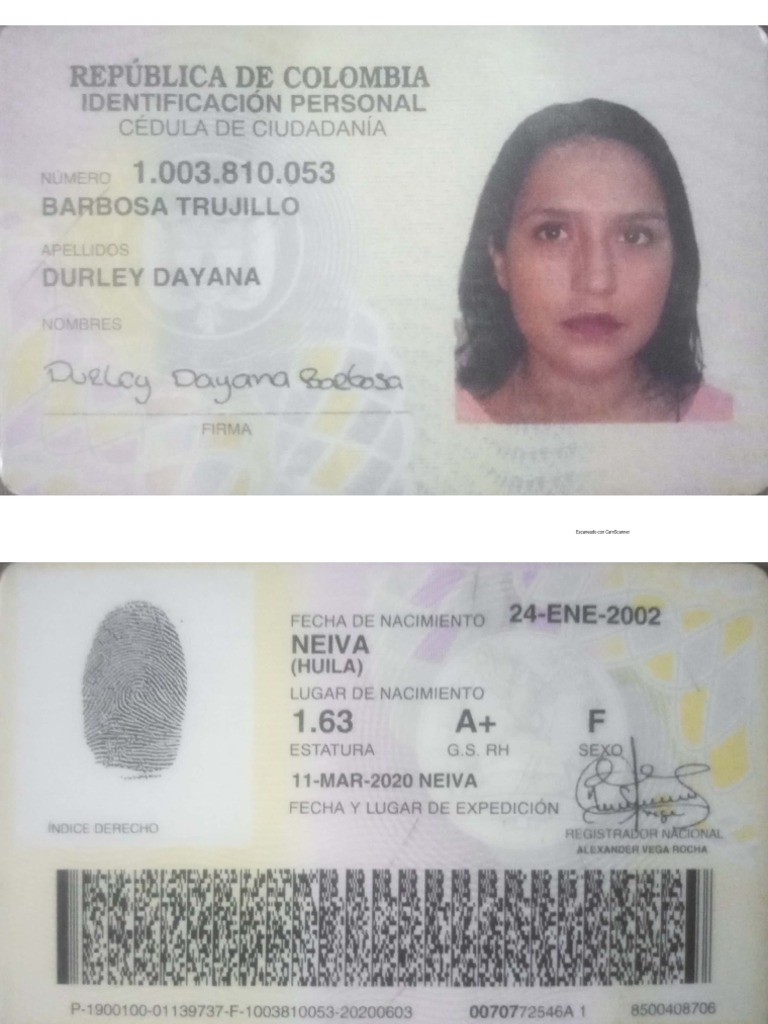 Cédula Durley | PDF