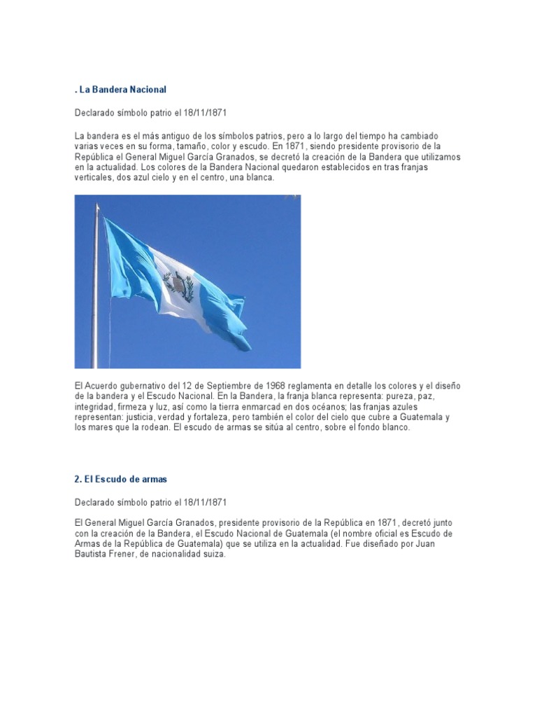 La Bandera Nacional | PDF | Guatemala
