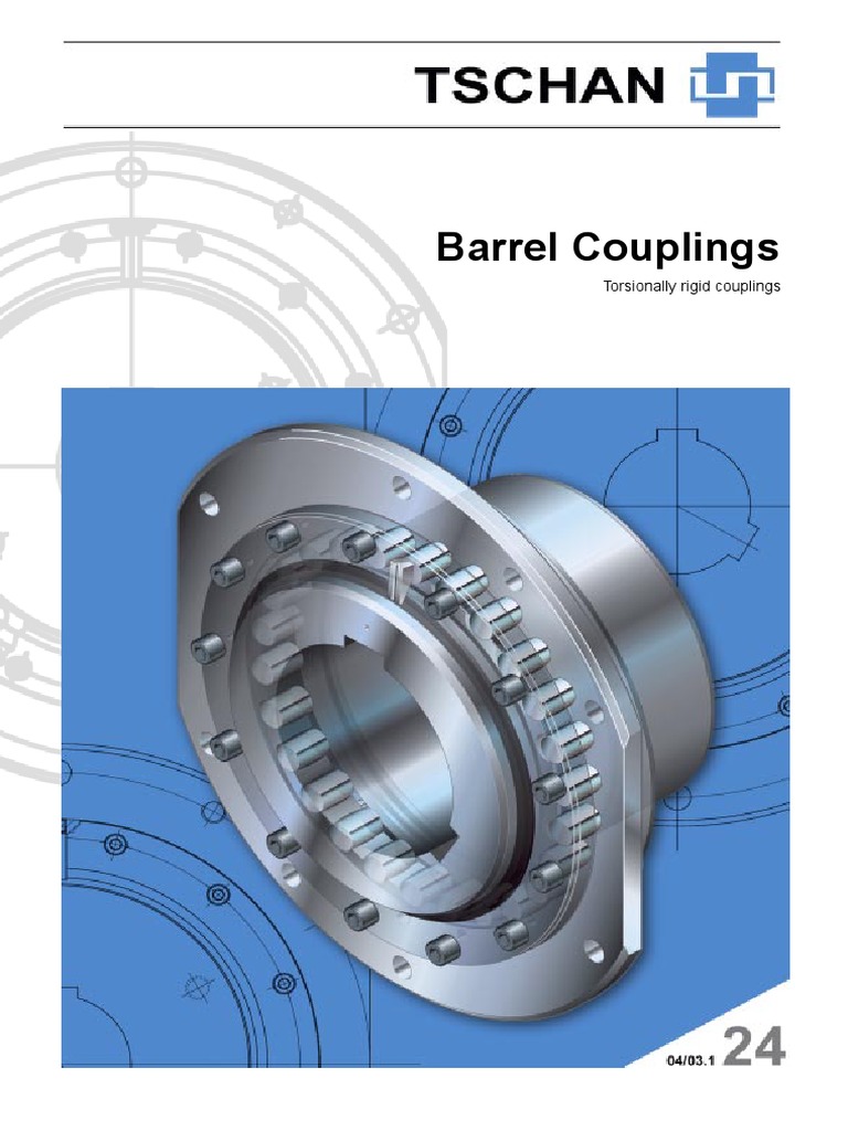 Tschan Barrel Coupling 1343602917 | PDF | Bearing (Mechanical) | Tools