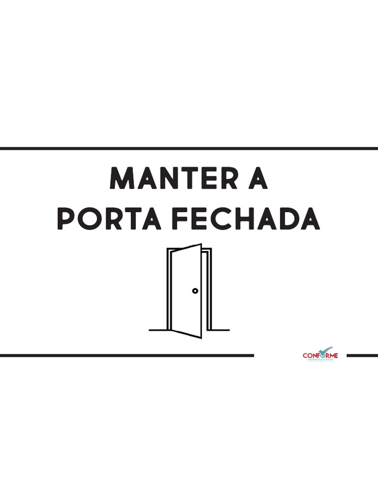 Manter A Porta Fechada | PDF