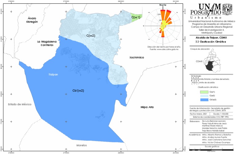 2.2 MEDIO NATURAL TLALPAN. CLASIFICACIÓN CLIMÁTICA | PDF