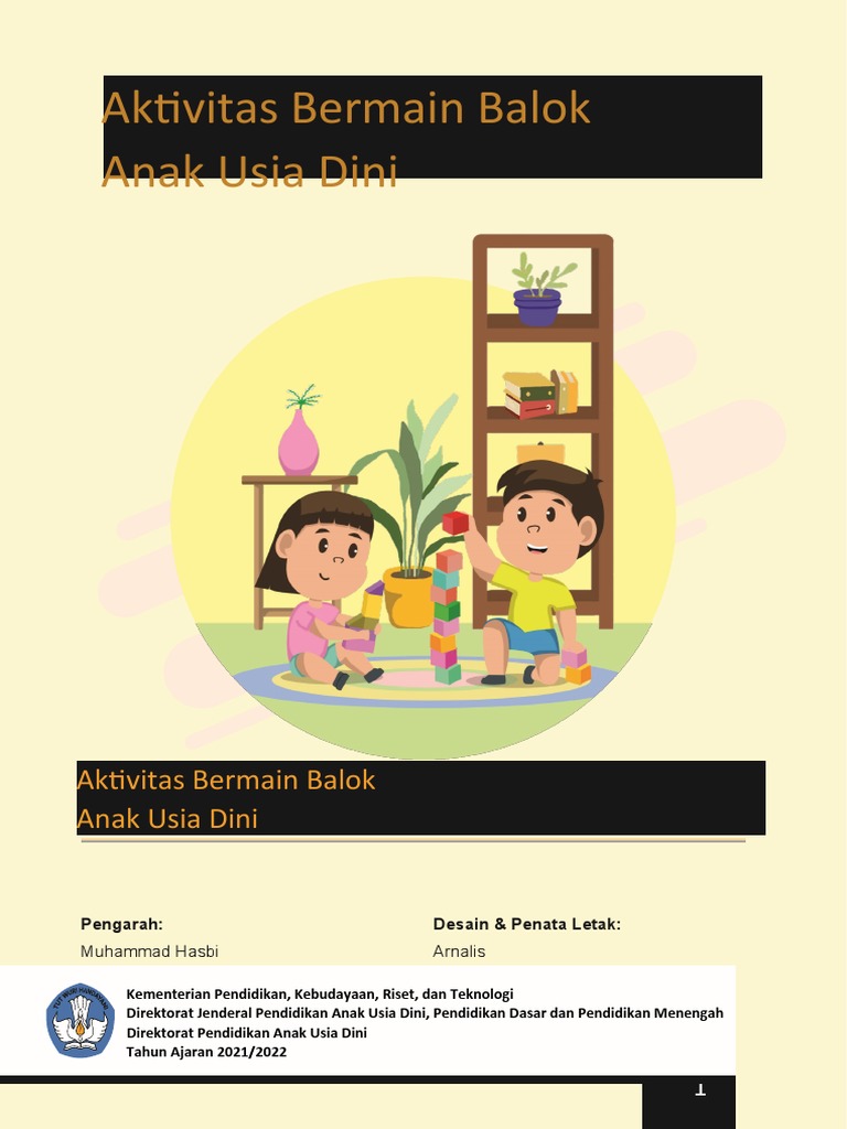 Panduan Aktivitas Bermain Balok PAUD | PDF