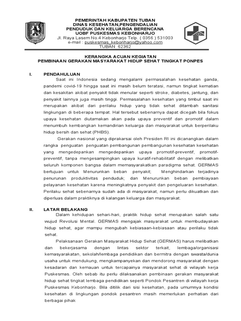 Kak Germas Ponpes | PDF