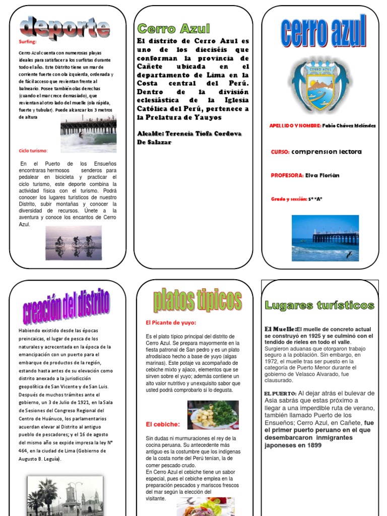 Cerro Azul | PDF | Perú