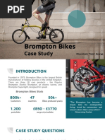 Quantic Brompton Bicycle Case Study | PDF | Demand | Elasticity (Economics)