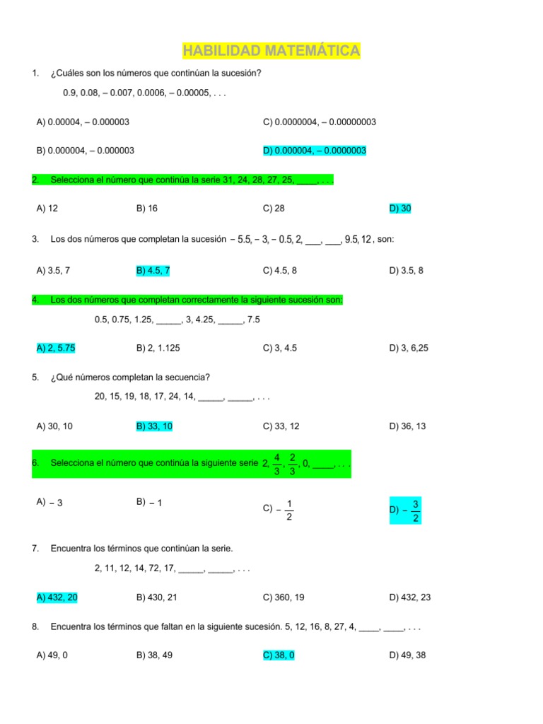 Hab. Mate Comipems | PDF