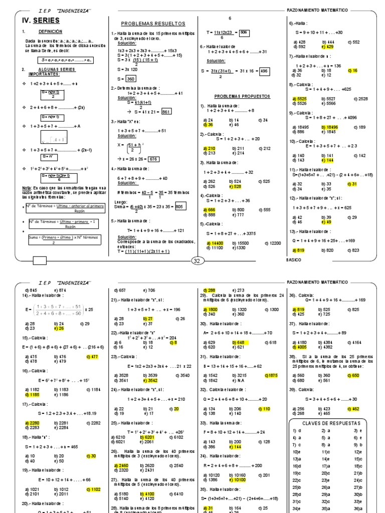 Material Basico Pdf Objetos Matemáticos Aritmética