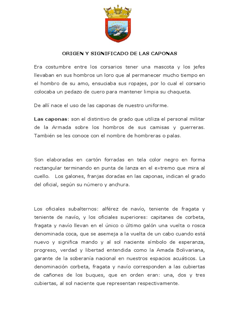 Origen Caponas | PDF | Ciencias sociales | Viajes y turismo