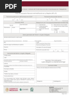 Cédula 6. Nuevo Formato 2023 AFAC | PDF