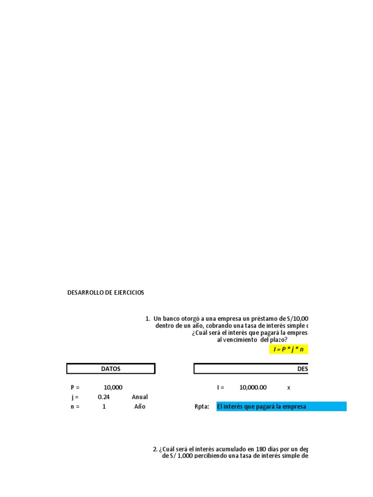Casos Prácticos (Finanzas Aplicadas) | PDF | Servicios financieros | Economía política