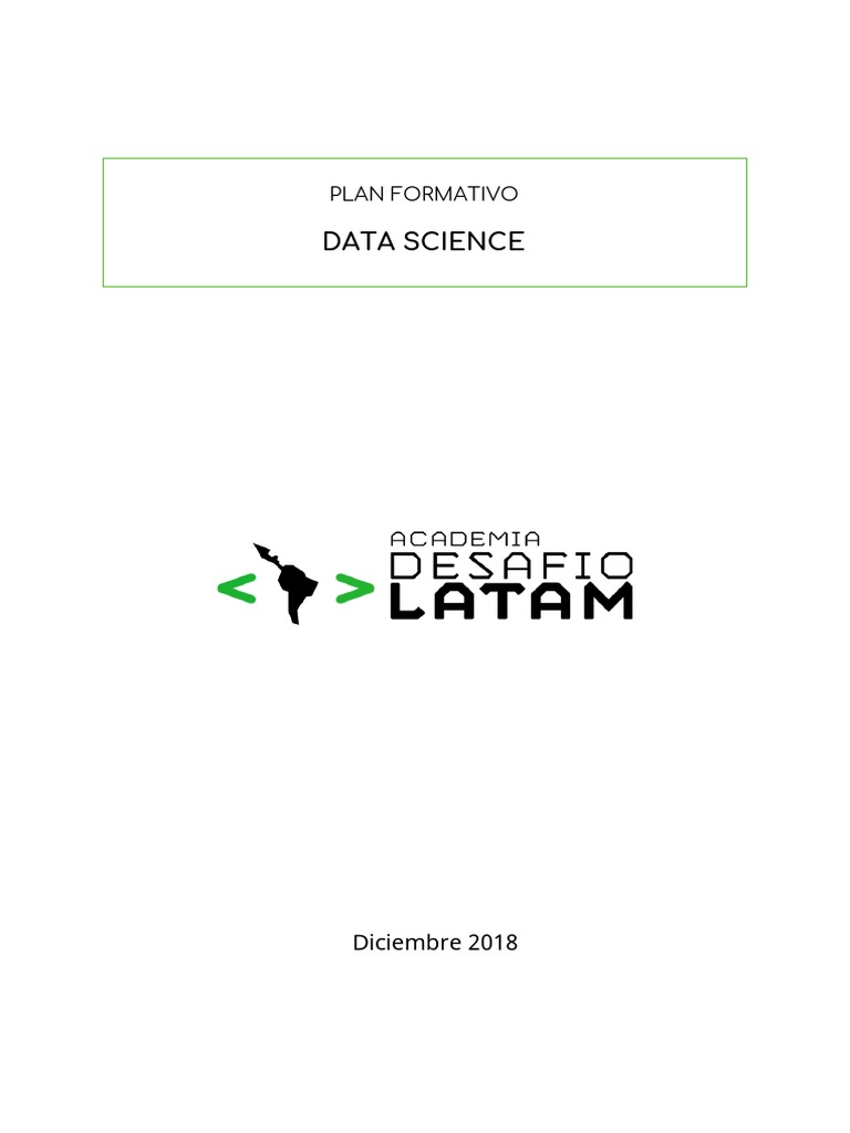 Plan formativo Data Science Python | PDF | Análisis de regresión ... Plan formativo Data Science Python | PDF | Análisis de regresión ...