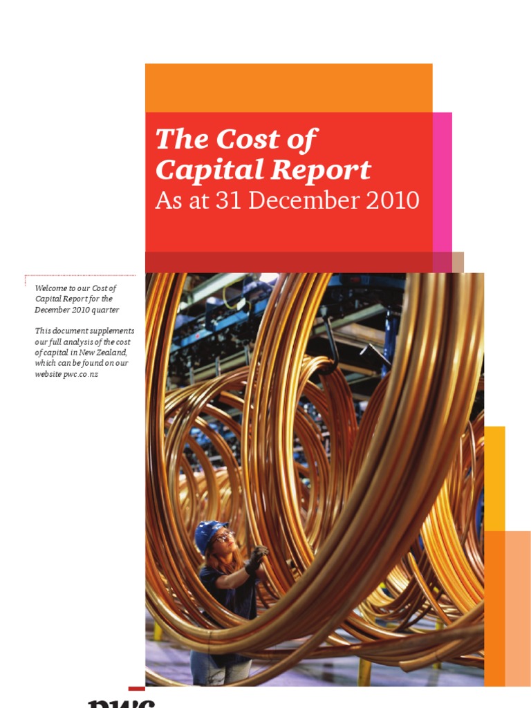PWC Wacc | PDF | Pricewaterhouse Coopers | Cost Of Capital